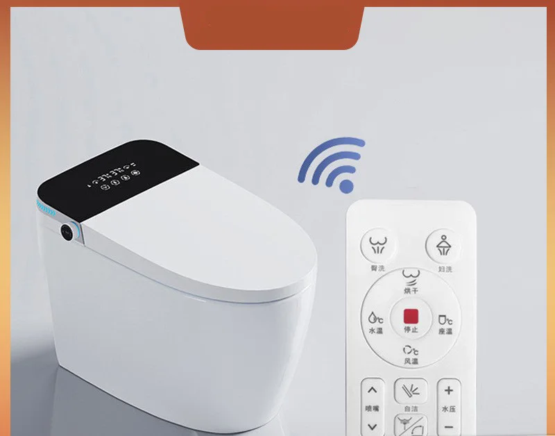 Intelligence Toilet with Remote Control and Automatic Sensing