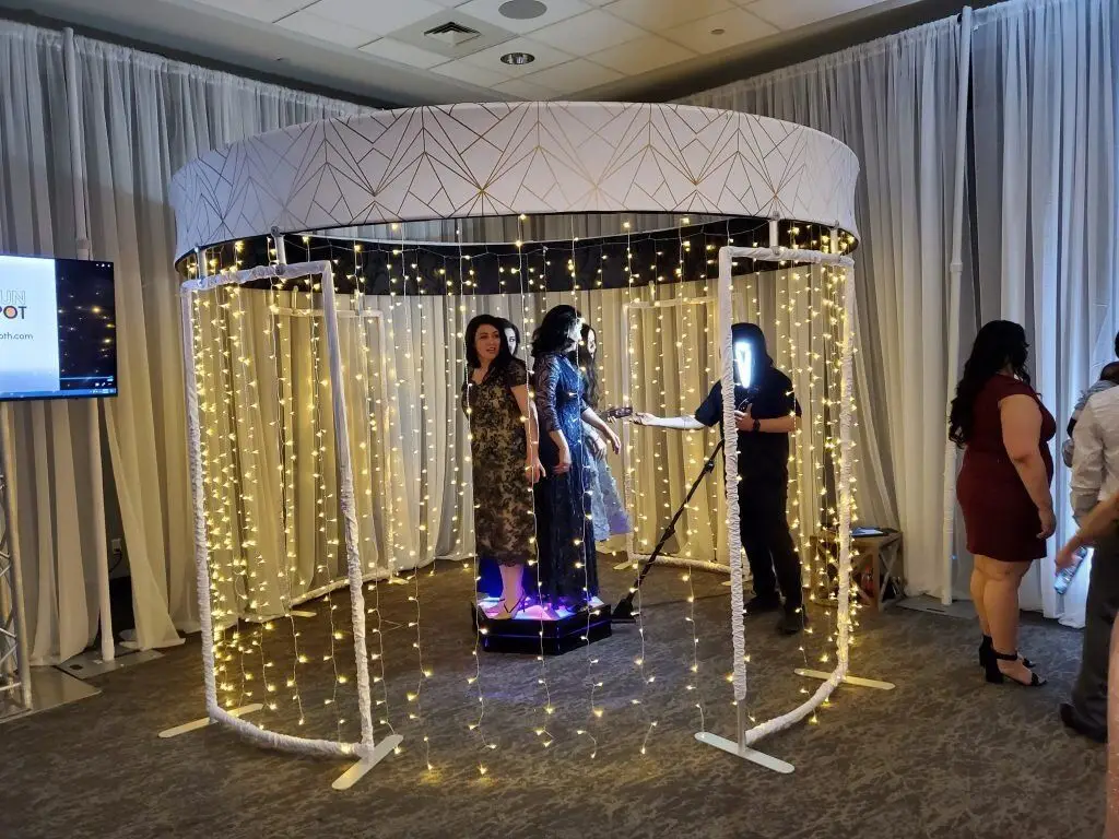 Exhibition 360 Photo Booth Vogue Booth Rgb Led Panel 360 Photo Booth ...