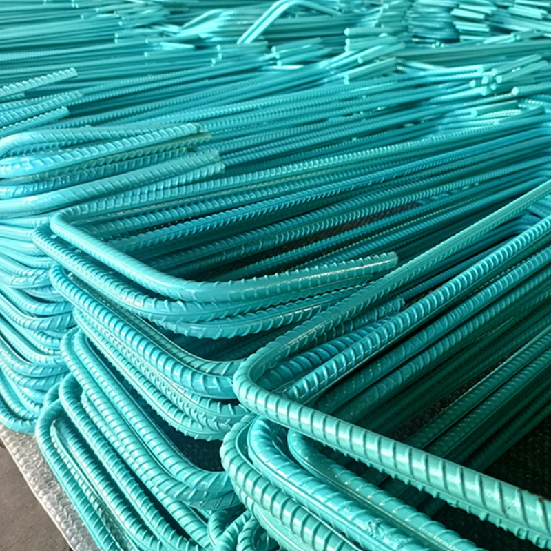 10m Astm A775 A775m Epoxy Coating Coated Steel Bars for Rebar