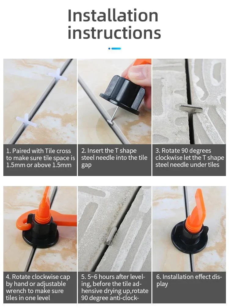 Reusable Ceramic Wall Floor Tile Leveler Plastic Tile Spacer - Buy ...