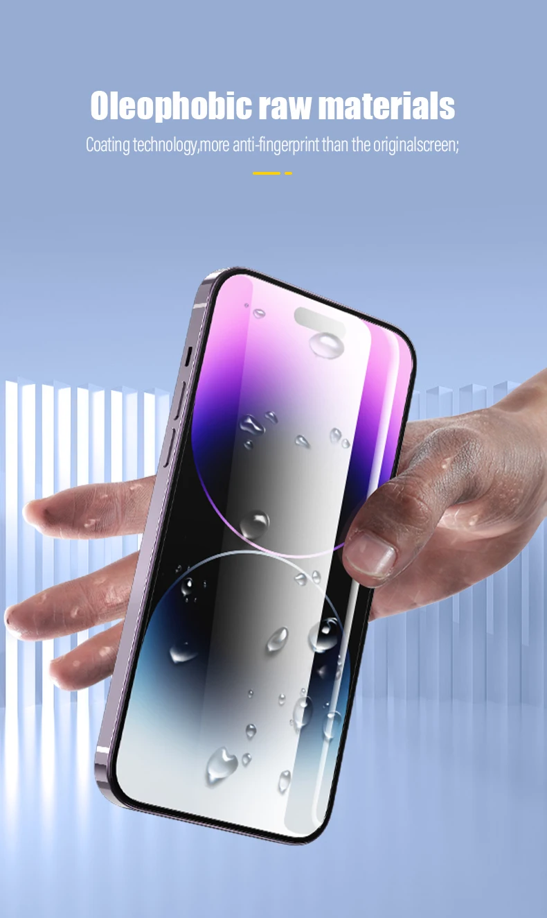 New Kingkong Easy Install 2.5d Hd Clear Screen Mobile Phone Protective Film Glass Protector For ...