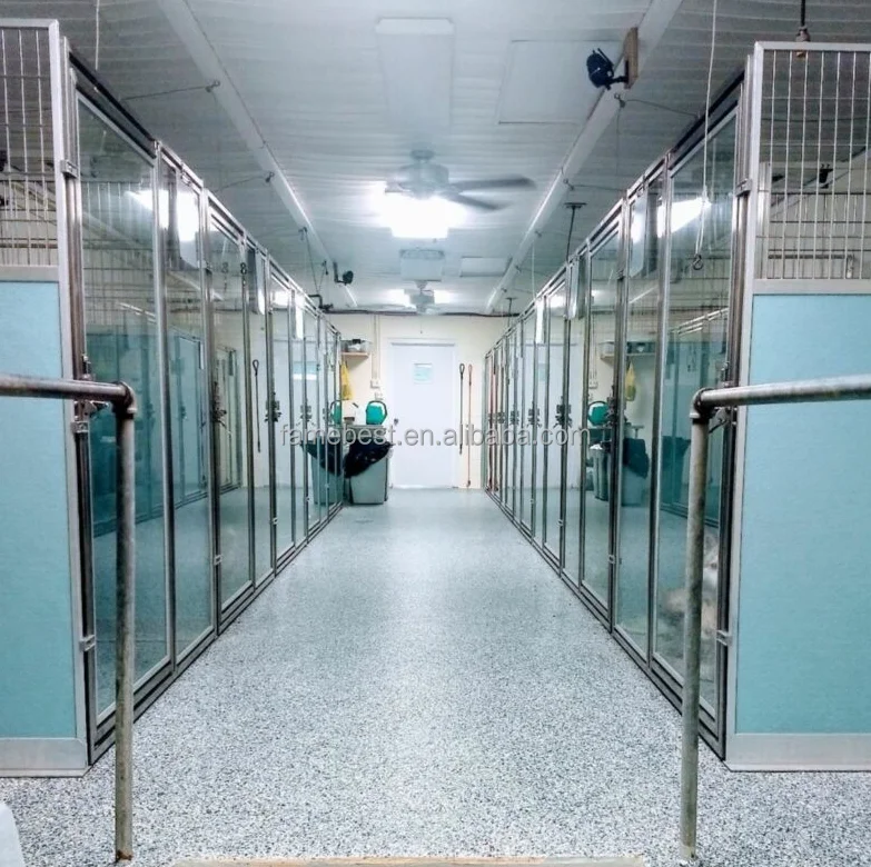 Modular Pet Boarding Walk in Kennel - Eco-Friendly & Durable