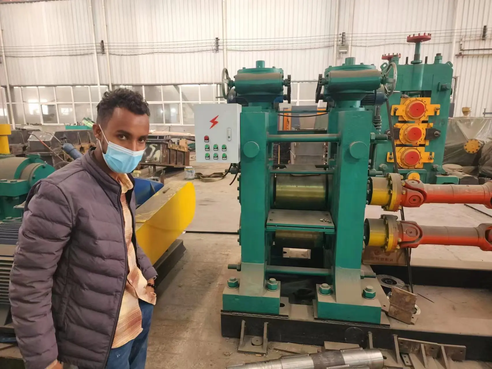 High Precision Continuous Casting Rolling Machine Supplier for Metal ...
