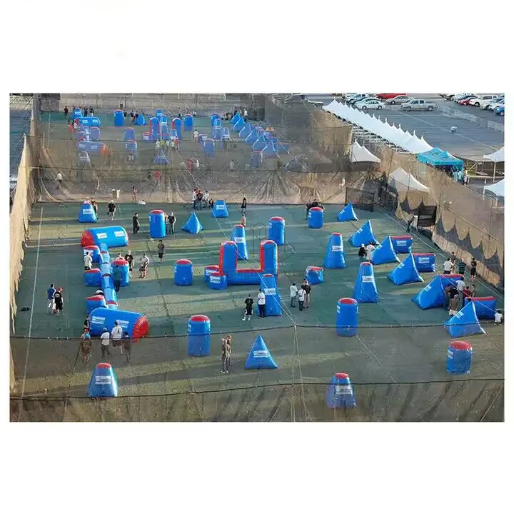 Hot Sale CS Paintball Games Inflatable Castle Speedball Bunkers ...