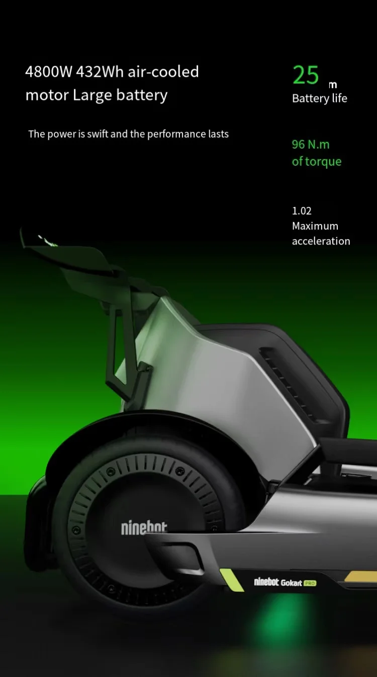 Ninebot Gokart Pro 2 - Ultimate Electric Go Kart Scooter