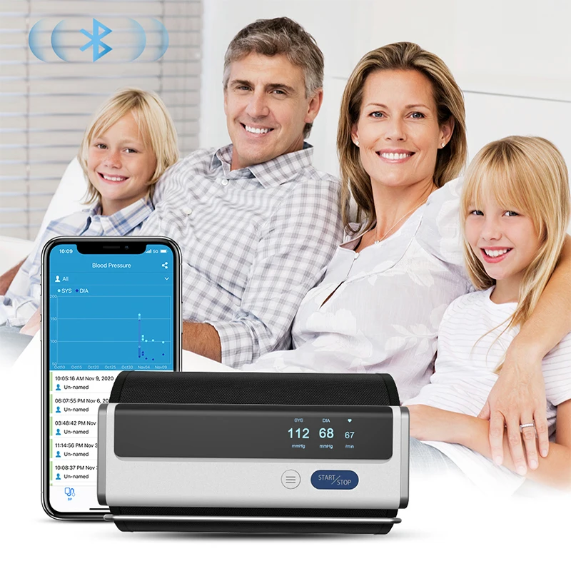 Wellue BP2A Wireless Blood Pressure Monitor - Reliable Accuracy