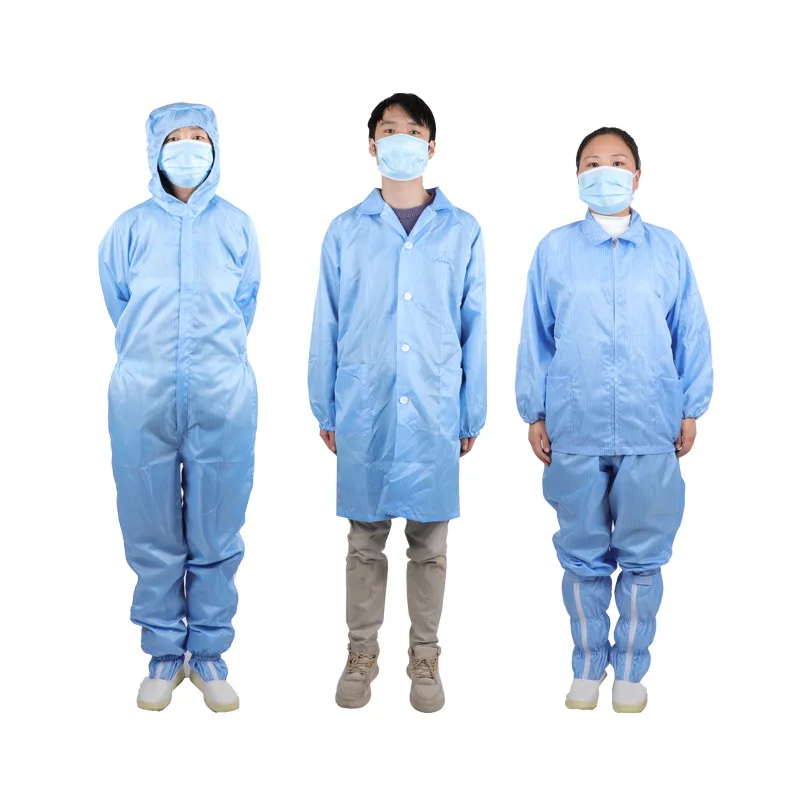 Factory Price Anti-static Hoodless Cleanroom Bunny Suit Single Use Lint ...