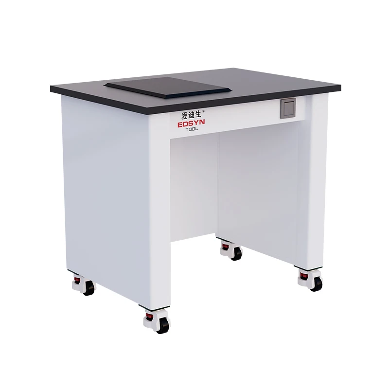 Heavy Duty Anti-Vibration Laboratory Table All-Steel Cabinet Structure ...