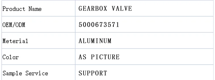 Truck Parts Gearbox Valve 5000673571 For Rvi Truck Air Brake Valve ...