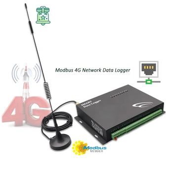 Modbus Logger Water Pressure Data Logger 4g Mobile Modbus Ethernet Data Logger Multi Channel ...