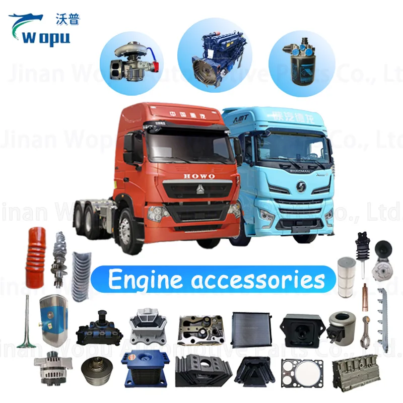 New Sinotruk HOWO 2010 Truck Engine Accessories Internal Exhaust ...