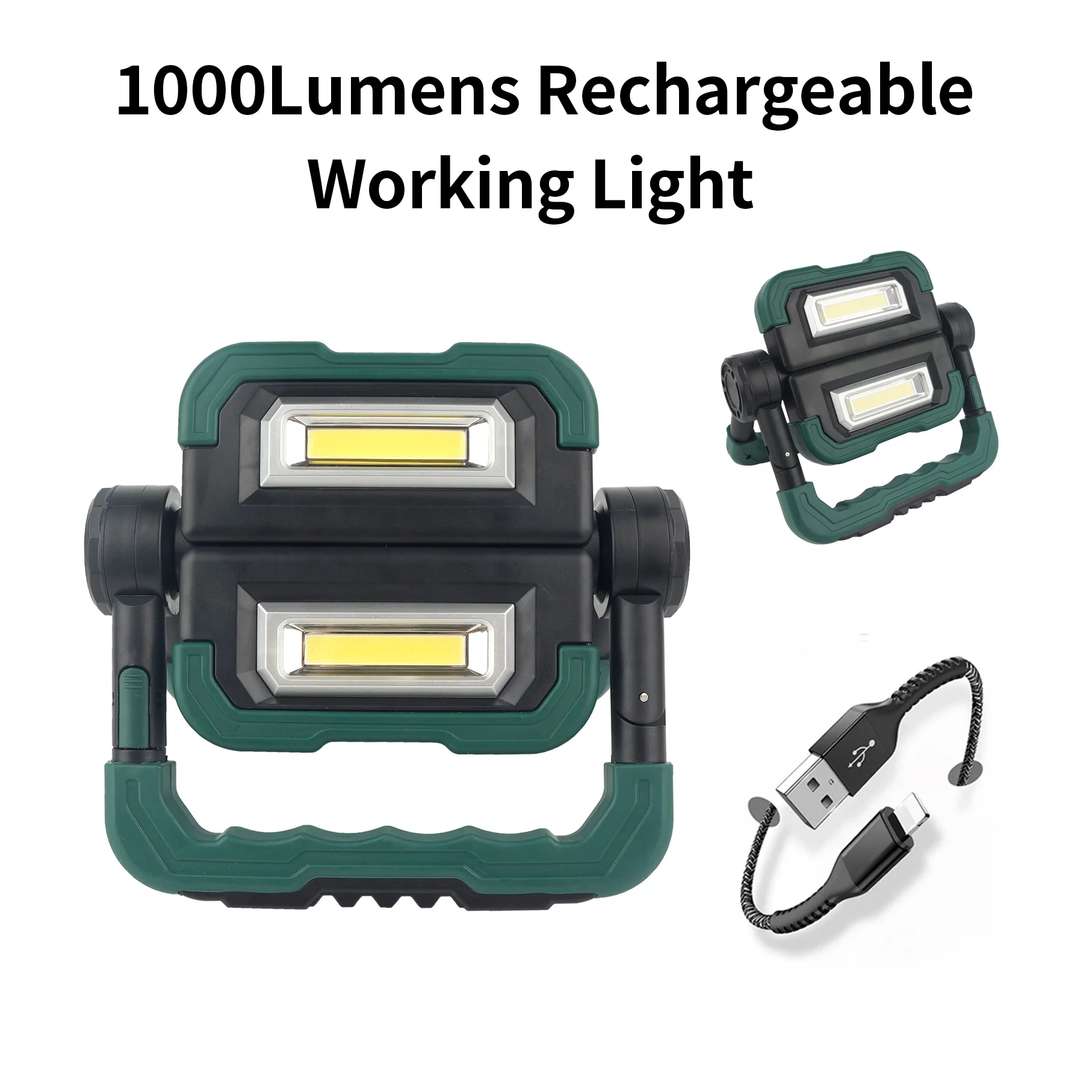 Multifunctional Rechargeable Portable Handheld Cob Led Work Light ...