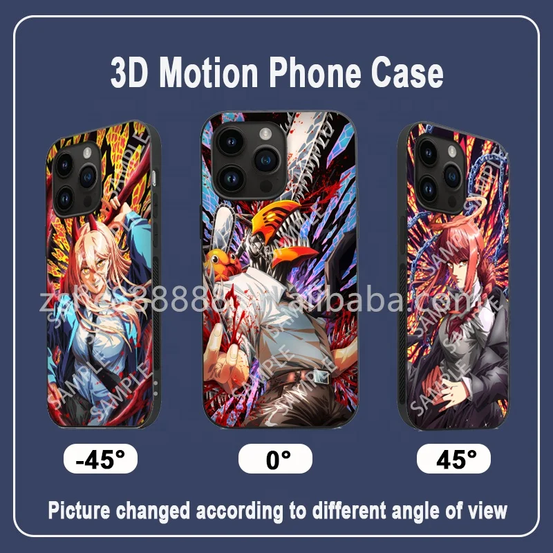Shop 120 Designs of Anime Creative 3D Lenticular Phone Cases