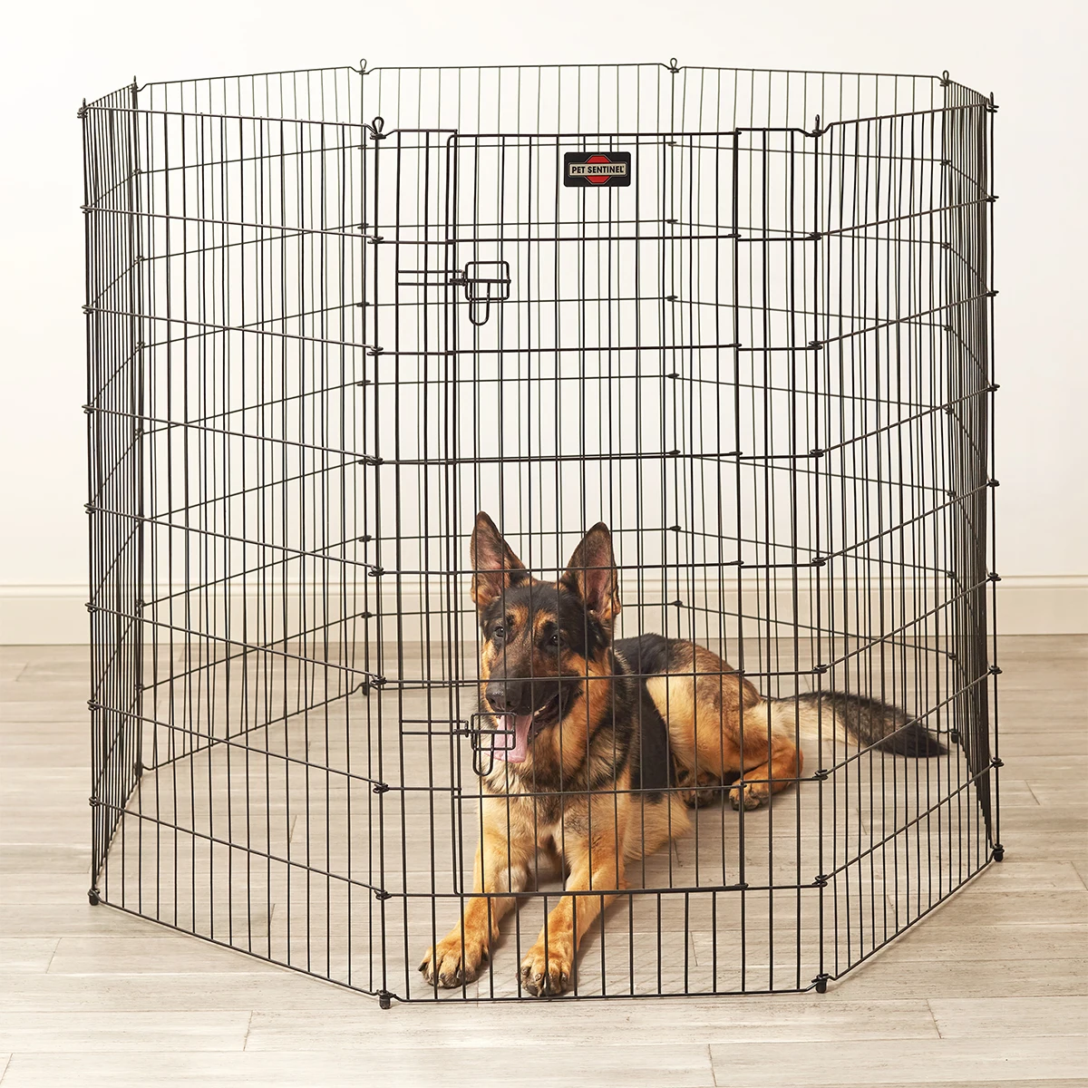 Pet Sentinel Exercise Play Pen Circumference Rabbits Cages Kennel Metal ...