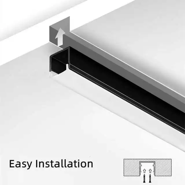 Black LED Strip Profile - Customized Housing Solutions