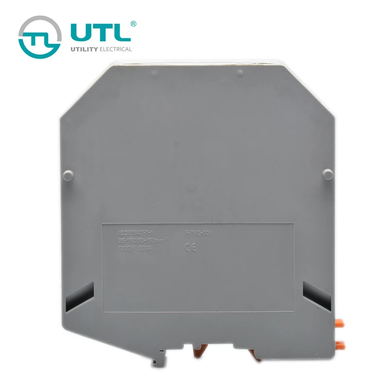 Din Rail Screw Big Current Terminal Block With Cover 150sqmm - Buy ...