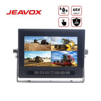 Aotop Open-air Working Vehicle Rear View Waterproof 7" Monitor Quad ...