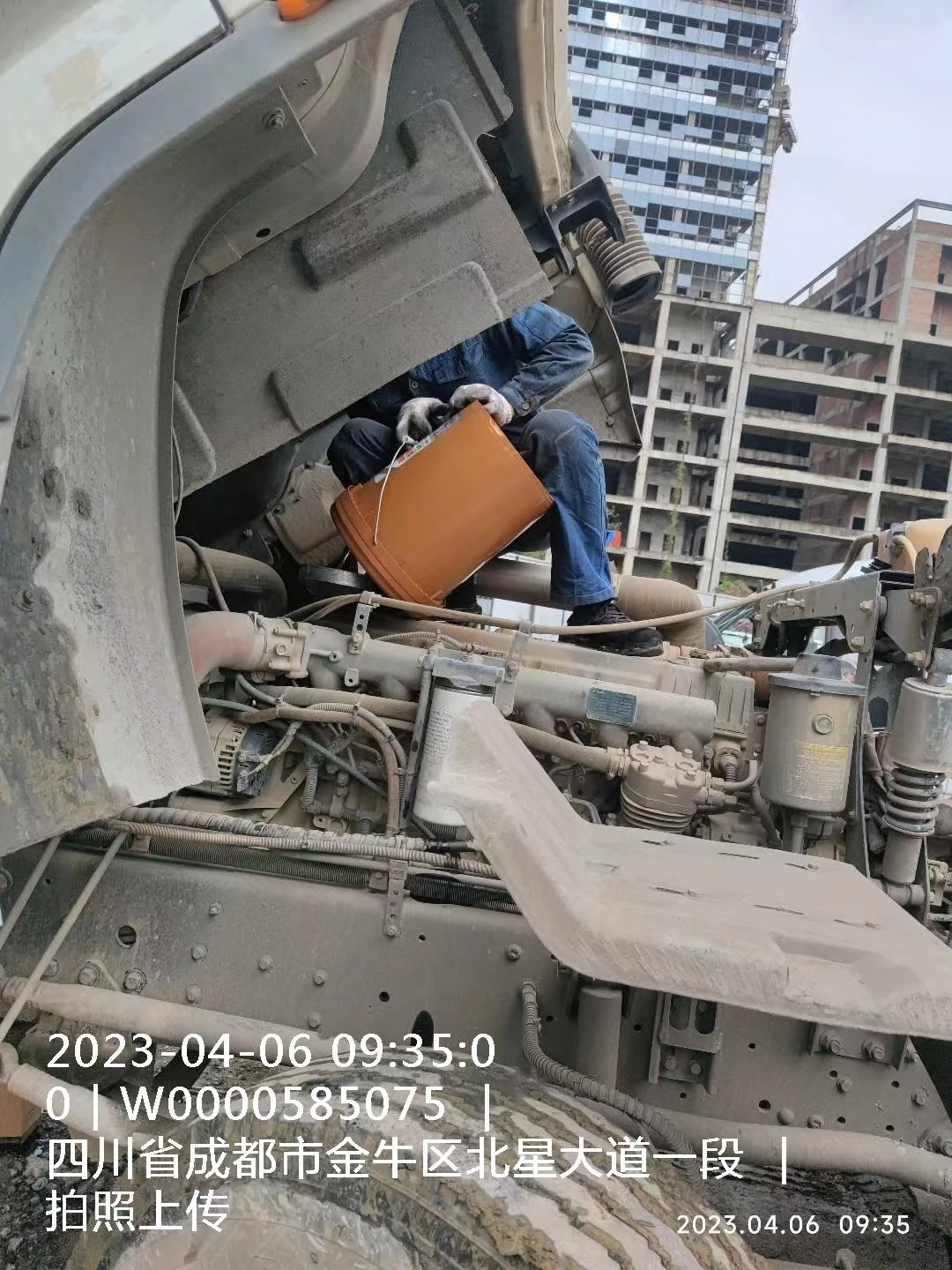 Original Stainless Steel Sany Trucks Parts Valve Lock Clamp Truck ...