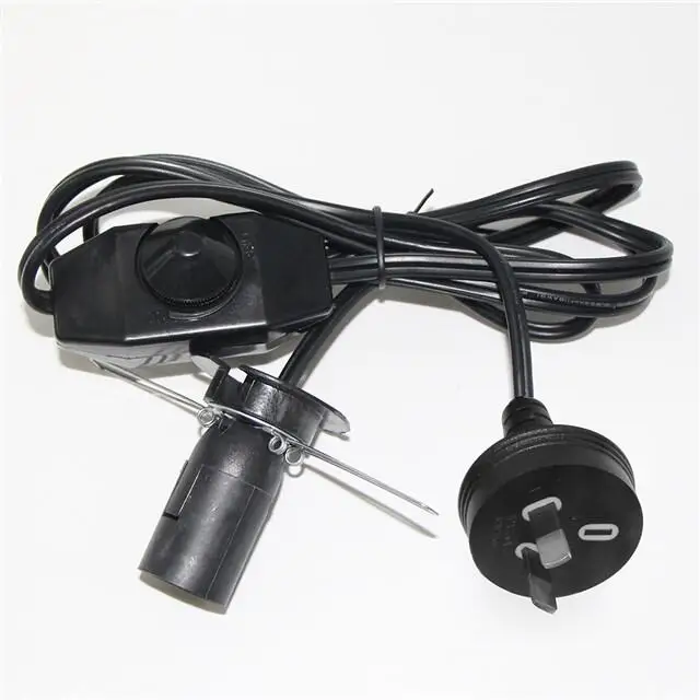 Salt Lamp Cord with Dimmer Switch Replacement Power Cord with Base ...