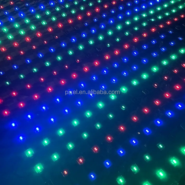 Building Facade Lighting - P100 LED Curtain Soft 3D Mesh