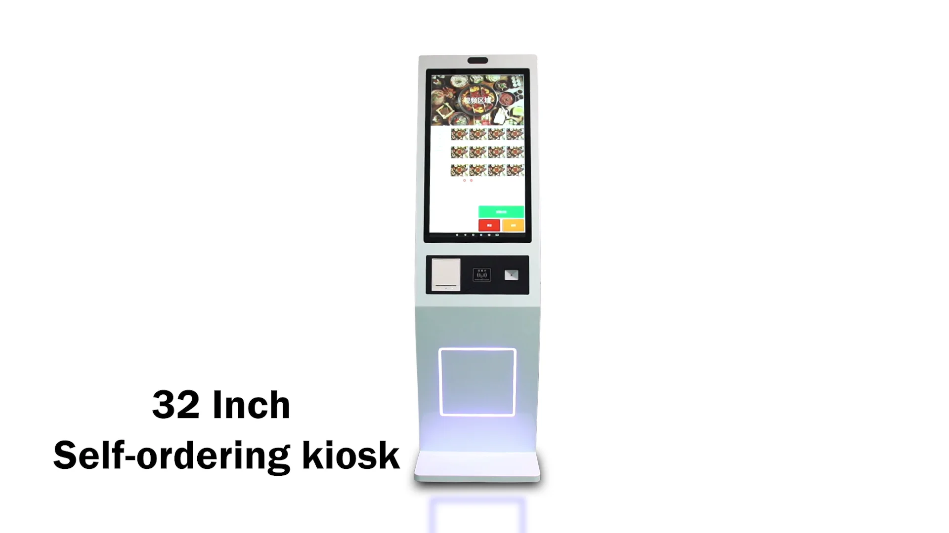 Visign Freestanding Self Service Payment Terminal Kiosk 27 32 43 55 Inch Lcd Capacitive Touch ...
