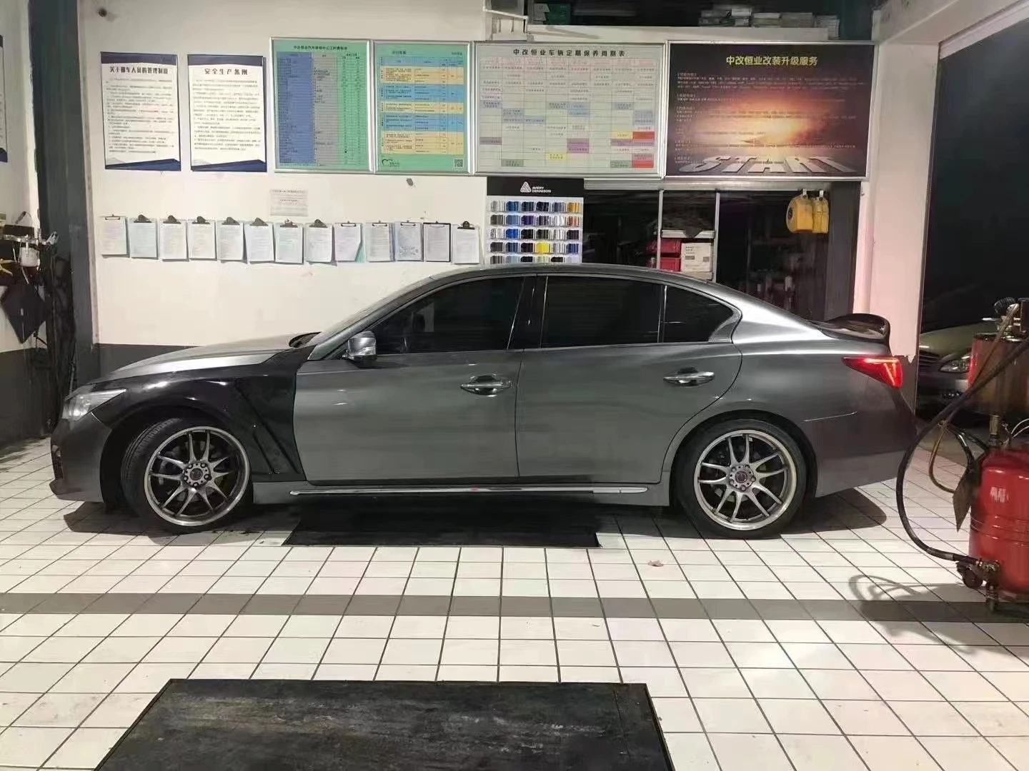 Brilliant Quality Carbon Fiber Q50 Side Fenders for Infiniti Q50 Carbon ...