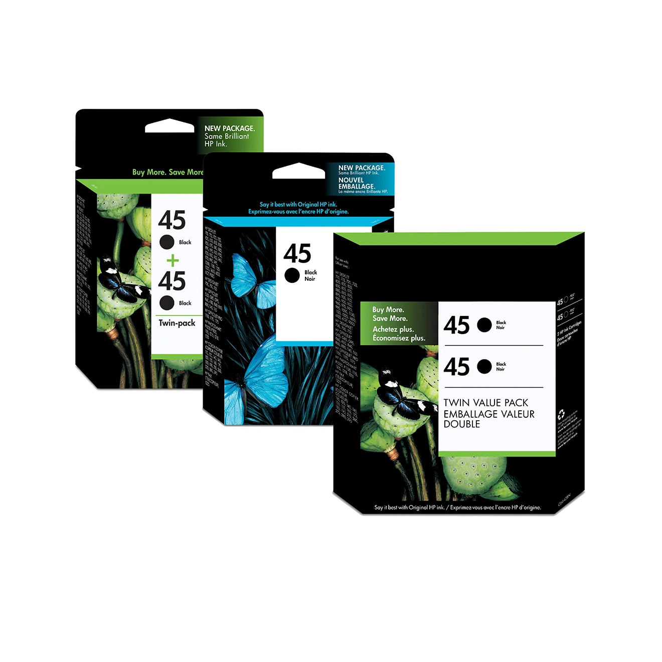 HP Deskjet 920, 930, 948 Ink Cartridges 45 & 78 for HP Printers ...