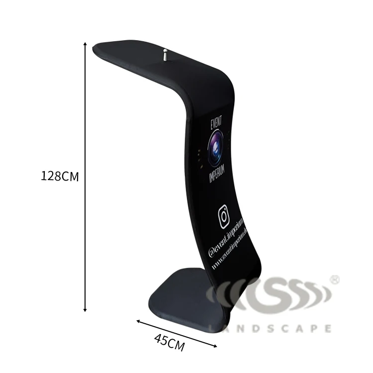 Customized Ipad Sharing Station Stand For 360 Photo Booth With Logo ...