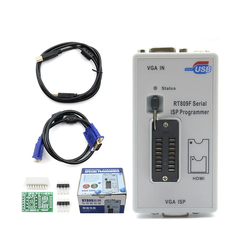 Rt809f Isp Programmer With Cable Universal Programmer Rt809 - Buy Universal Flash Programmers ...