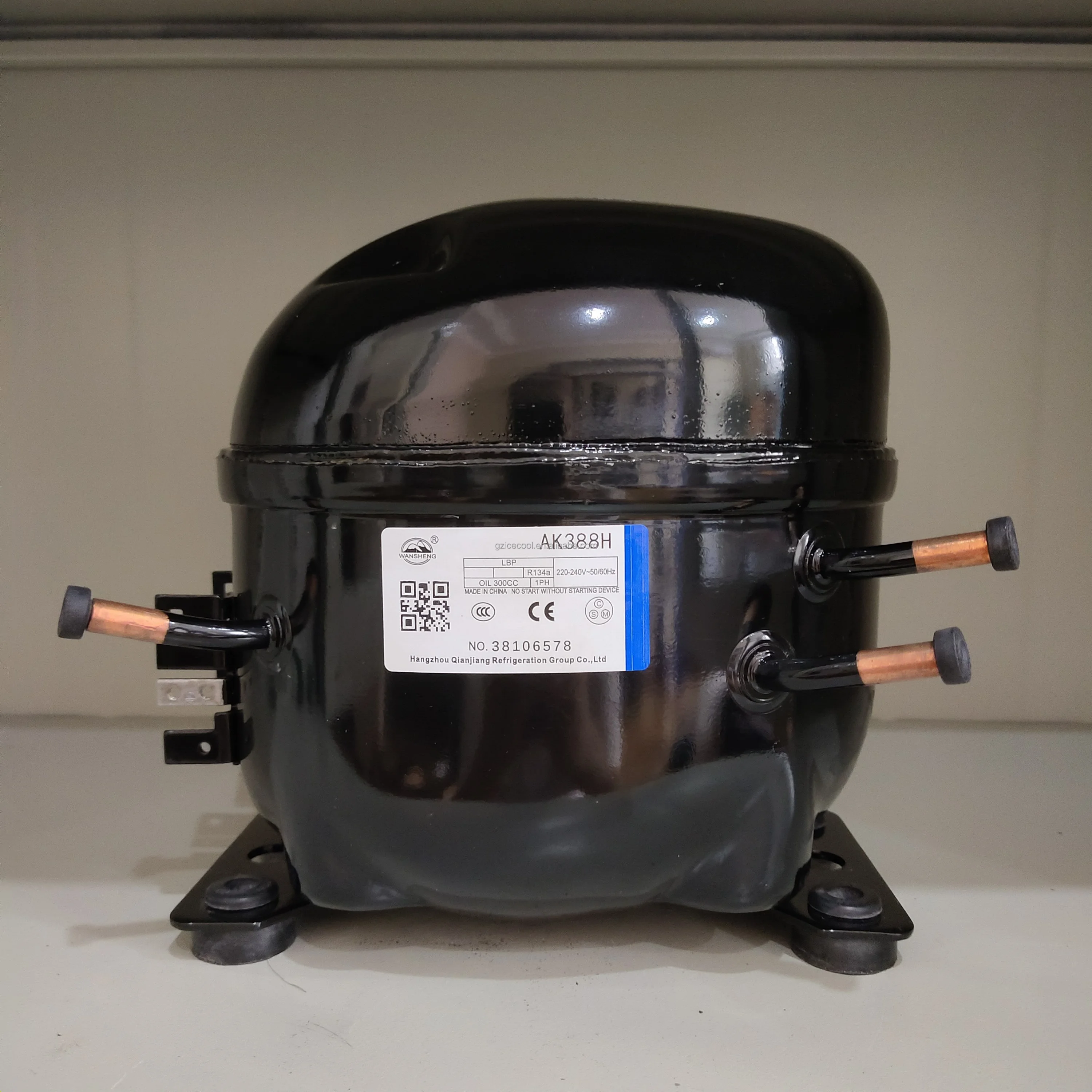 Wansheng Ak318h R134a Refrigeration Compressor - New Oem | Wholesale