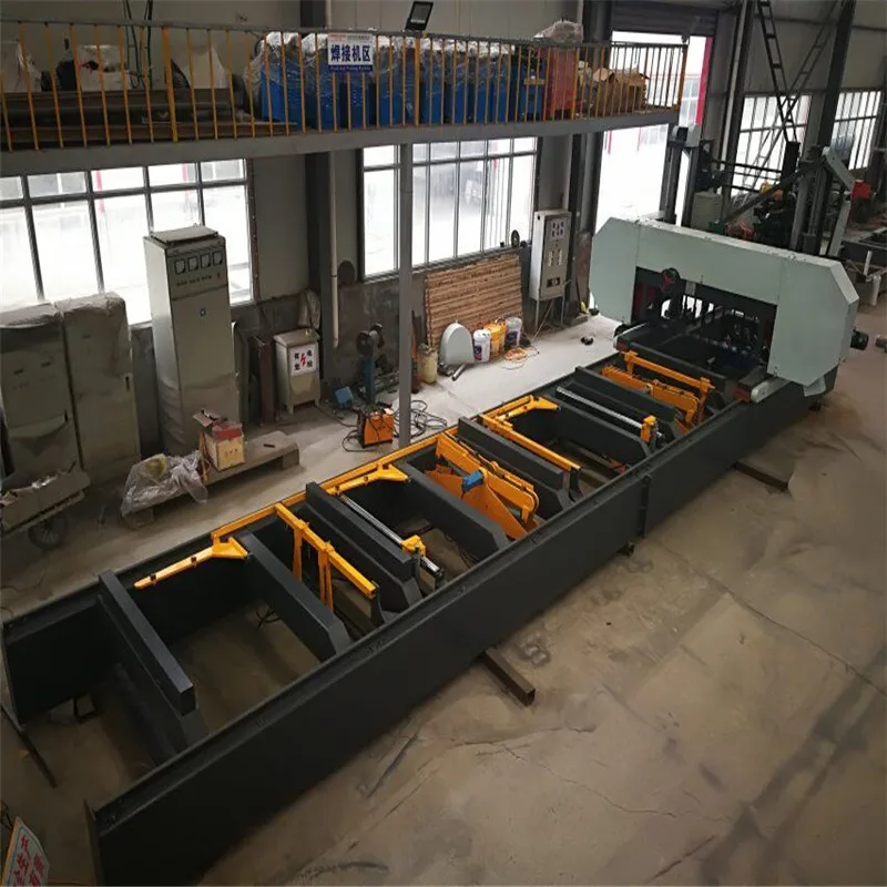 Fully Automatic Hydraulic Timber Rotate Sawmill - Wood Making Machine