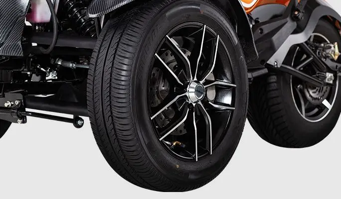 Customizable Reverse Trike Cars Motorized Three-wheeled Vehicle For ...