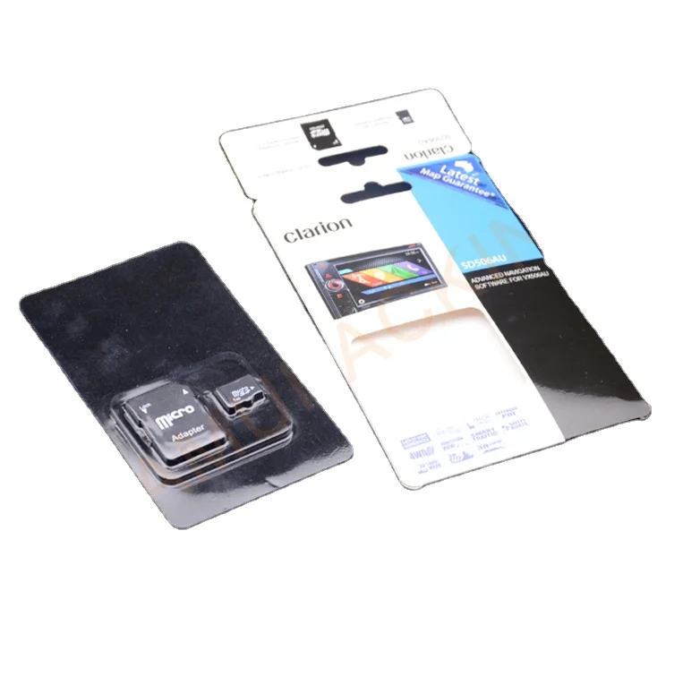Custom Package Micro SD SSD Card Blister Packaging