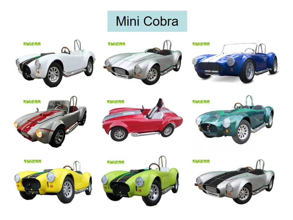 2 Seat Powered Mini Hotrod Brushless - 1500w Electric Car