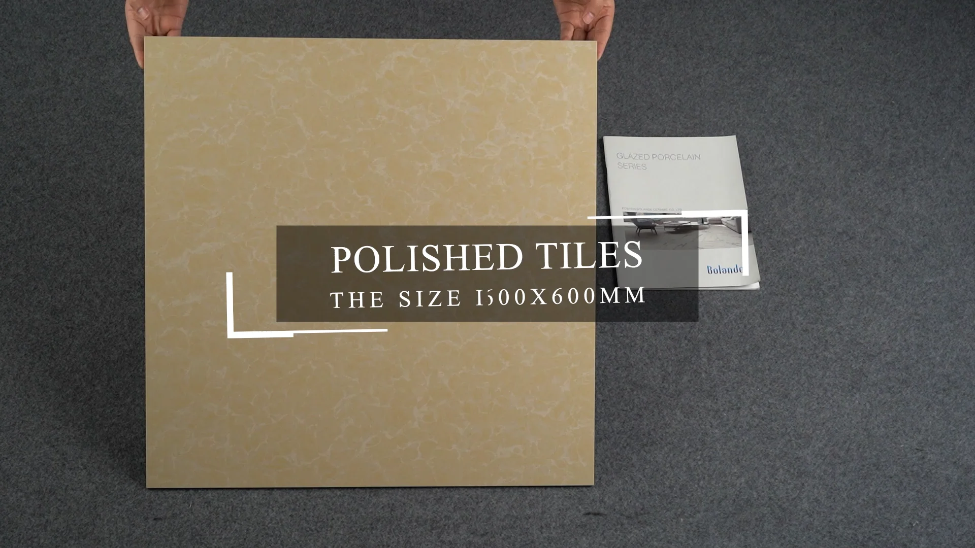Office Wall 60x60 Gloss Floor 24x24 Nano Double Loading Pulati ...