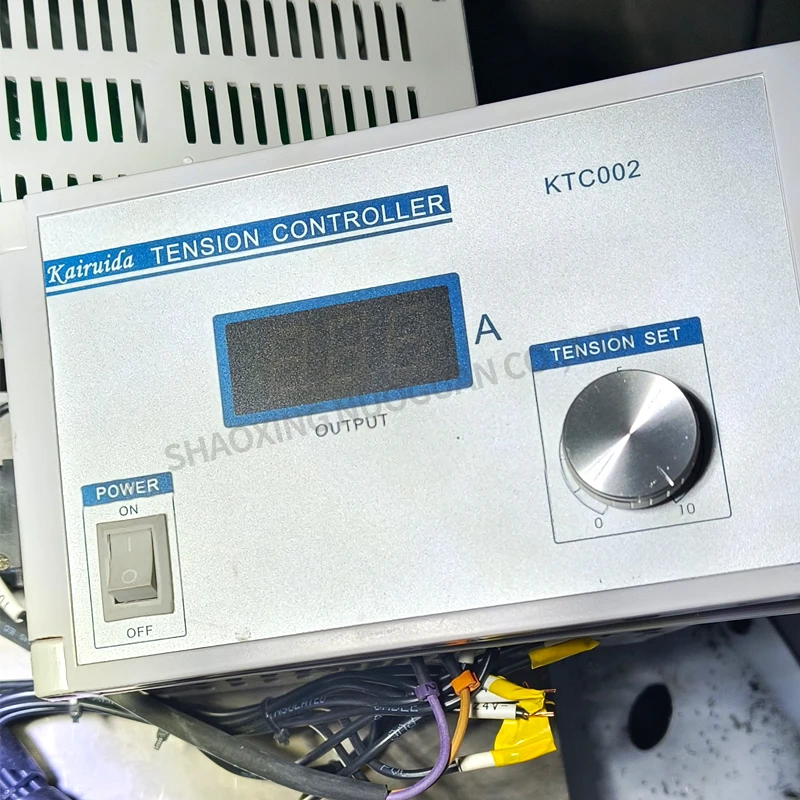 KTC002 KTC800A Manual Tension Controller New Used Printing Industries-Magnetic Powder Clutch ...