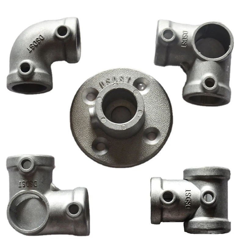 Aluminium Key Clamp Pipe Fittings Iron Pipe Fittings Tee And Elbow 3 ...