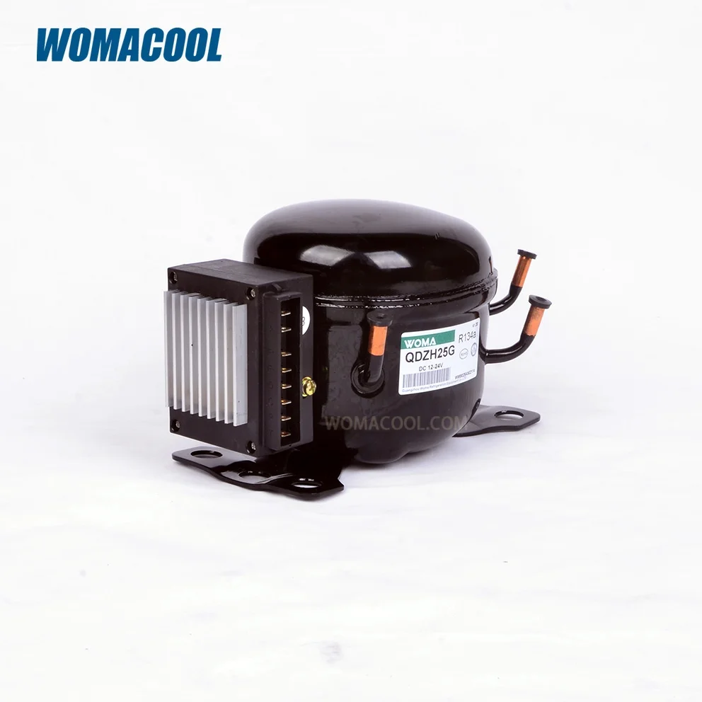 WOMACOOL DC Refrigeration Compressor QDZH15G QDZH20G QDZH25G 12/24V ...