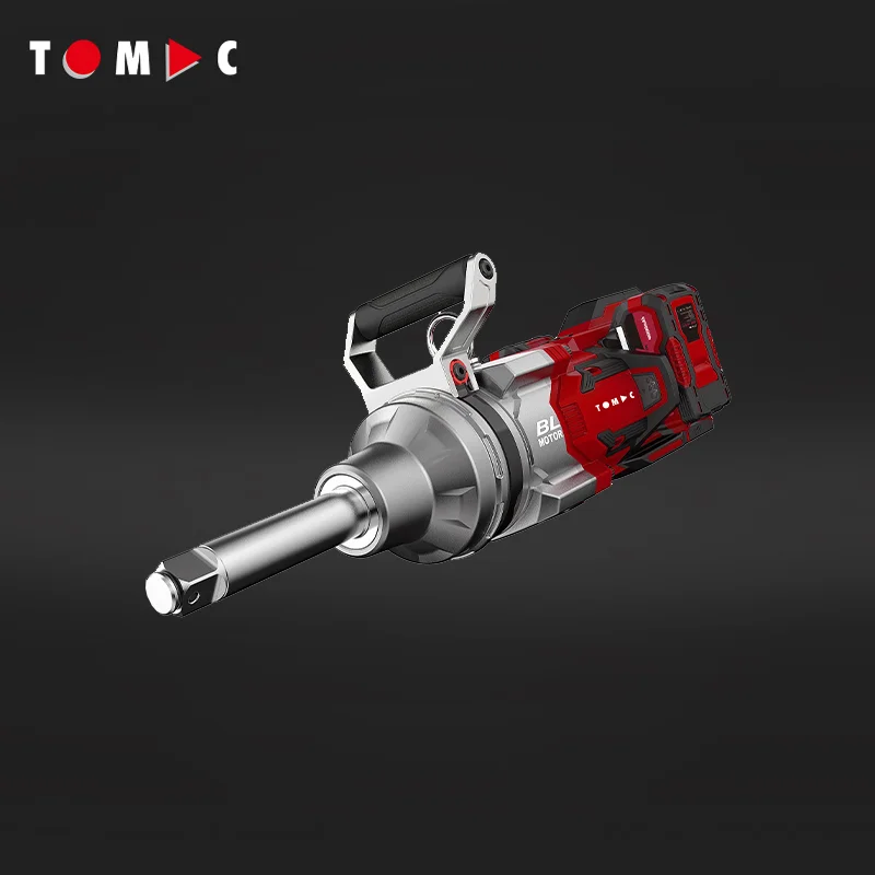 TOMAC 18V 3000Nm Brushless Impact Wrench 4000Nm Max Breakaway Torque 1 ...