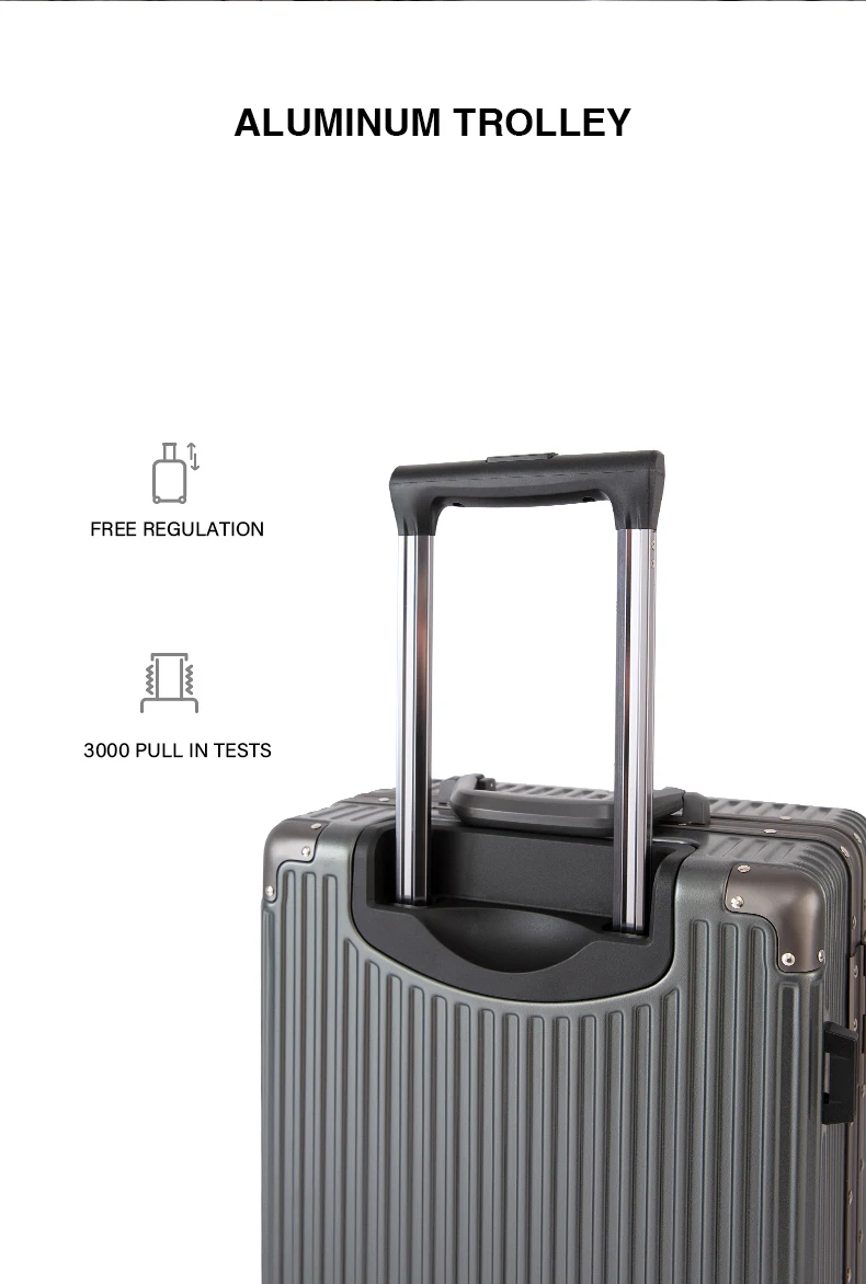 Zipperless Hard Shell Luggage - Durable Travel Suitcases