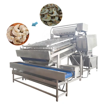 Orme Dehead Shrimp Prawn Clean Shelling Deveiner Machine Shrimp Peeling ...