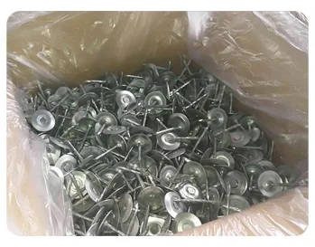 Length 1-3/4" Metal Round Cap Masonry Nail Head Size 1 Inch - Buy Metal ...