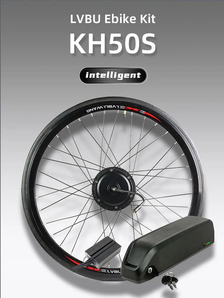 Cheap High Power 48v Electric Bike Kit 500 Watt Hub Motor Kit With Lithium Battery For India ...