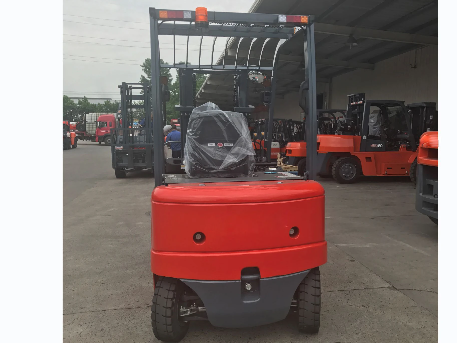 Heli Cpd30 3ton Lithium Electric Forklift 4500mm Triplex Free Mast ...