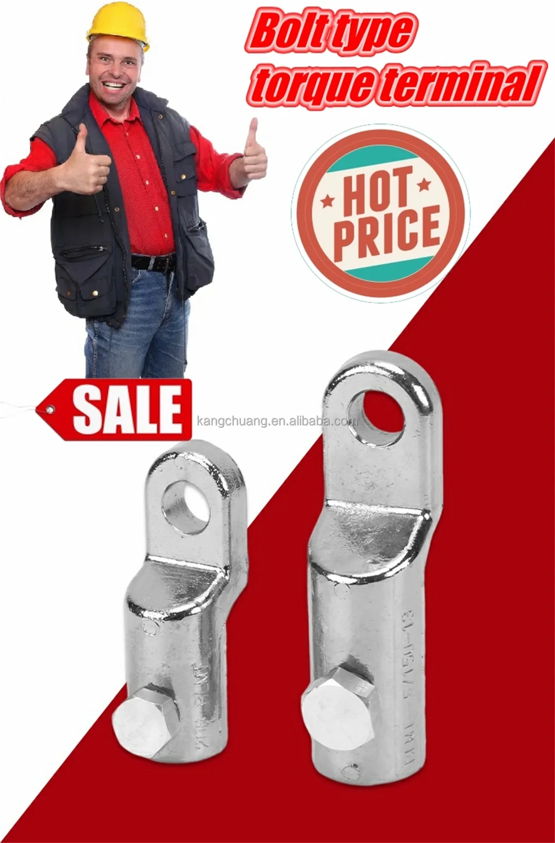 AML(BLMT) 16-630mm2 35KV and Below Aluminum Alloy Torque Terminal Lug ...