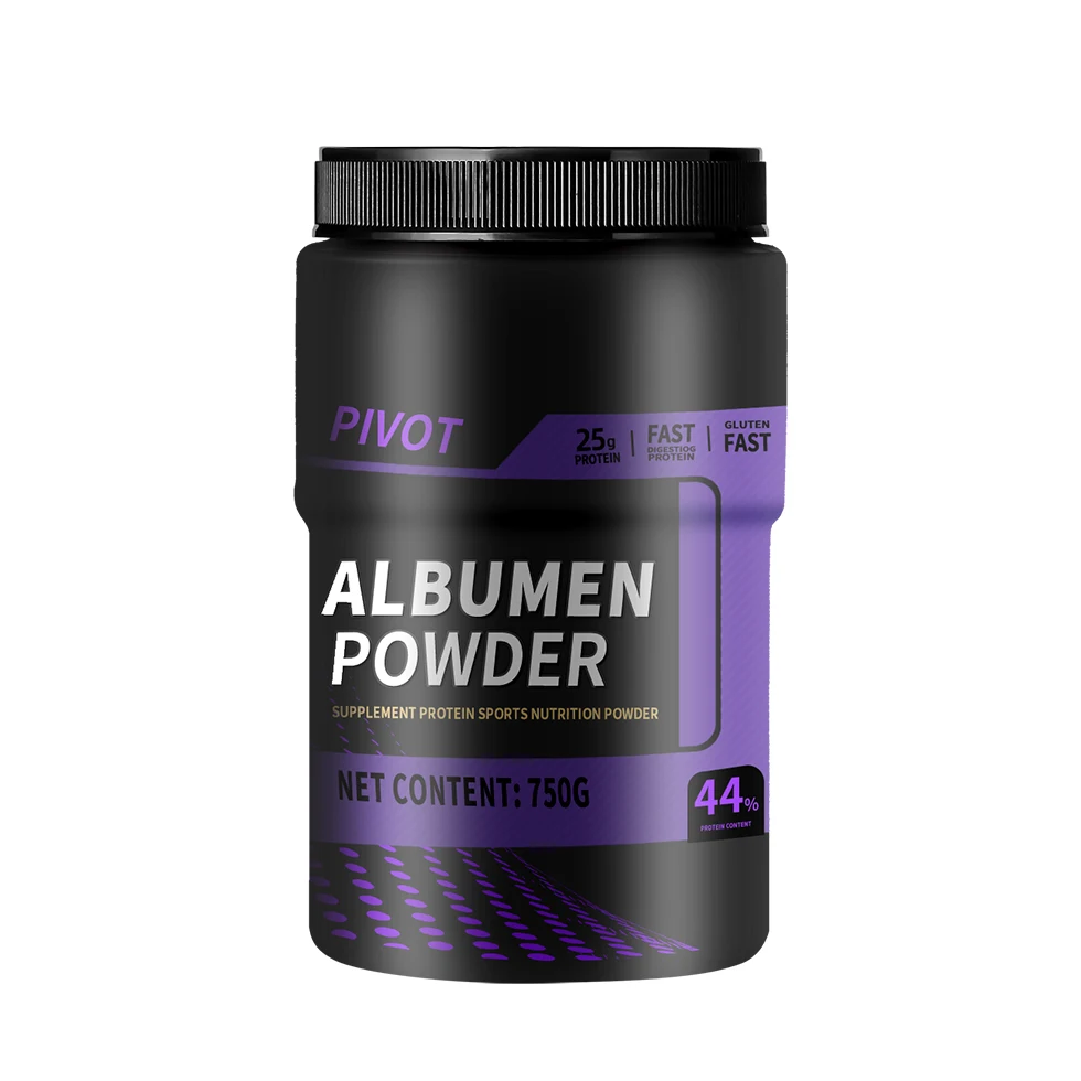 Supplement Bottle - Black Protein Powder Container