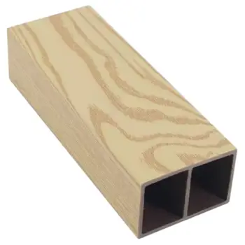 Wpc Eco Hollow Timber Tube,Wood Composite Timber,Pvc Indoor Decoration ...