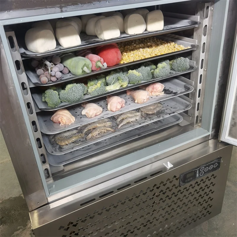 High Efficiency Freezing with Individual Industrial IQF Tunnel