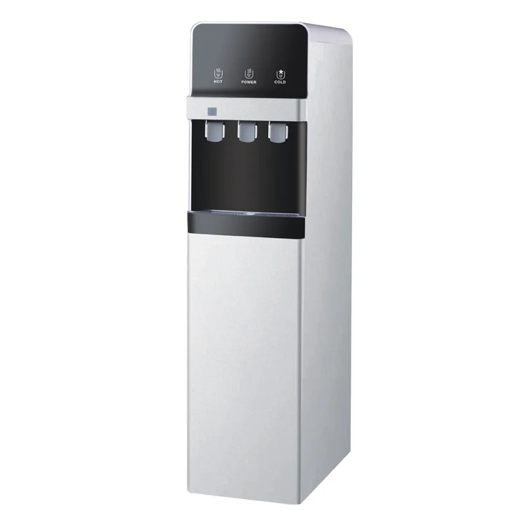 Puretal Electric Water Dispenser Vertical Compressor Three Taps Cold ...