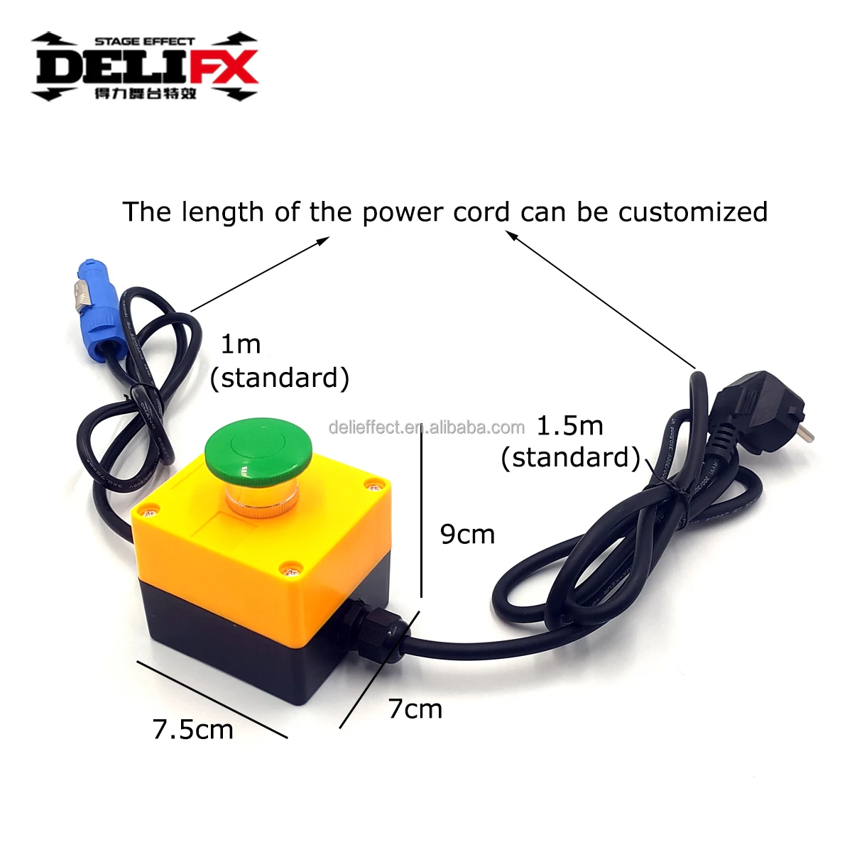 Delifx Party Equipment Plastic&metal Electric Button Controller Press ...